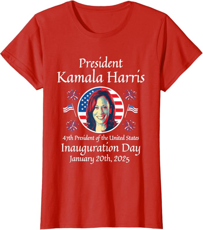 President Kamala Harris Inauguration 2025 Memorabilia T-Shirt - Walmart.com