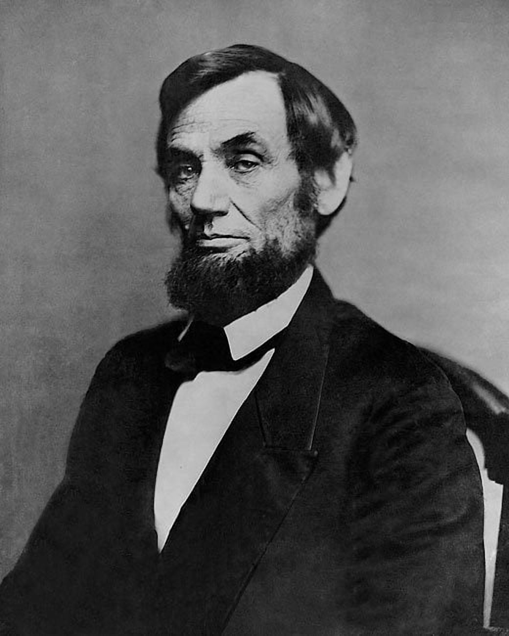President Lincoln 1862 Portrait Mathew Brady - 24x36 Inch Laminated ...