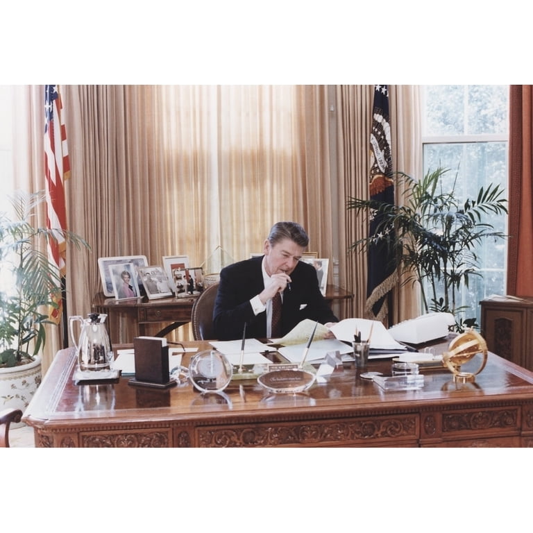Reagan Oval Office Desk