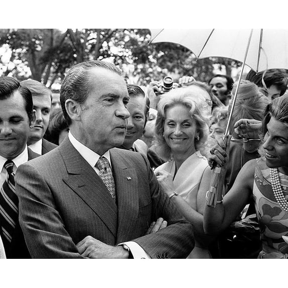 President Richard Nixon at Tricia's Wedding Style - A - 12x18 Inch ...