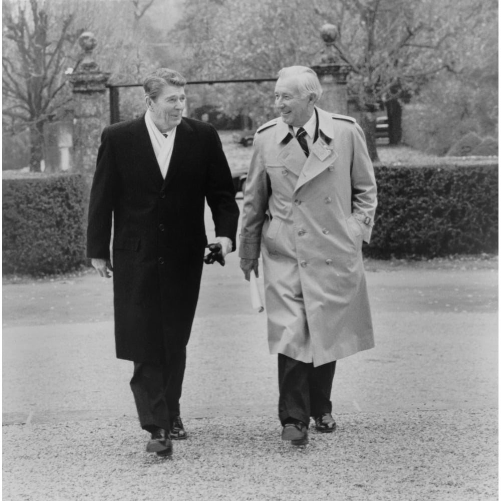 President Ronald Reagan And Donald Regan History (24 x 36) - Walmart.com