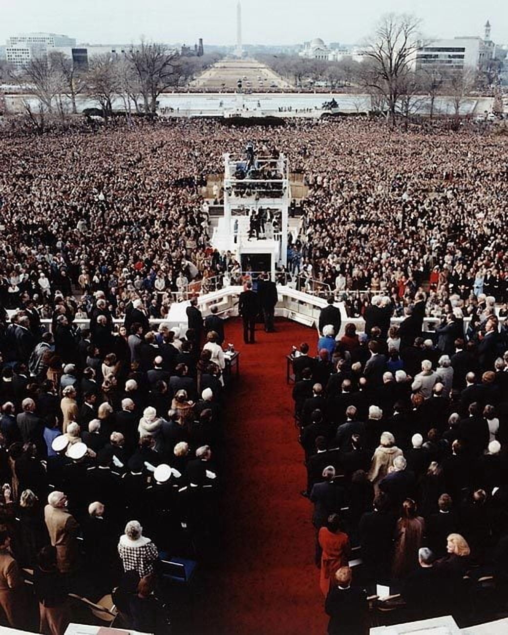 President Ronald Reagan Inauguration, 1981 - 12x18 Inch Laminated ...