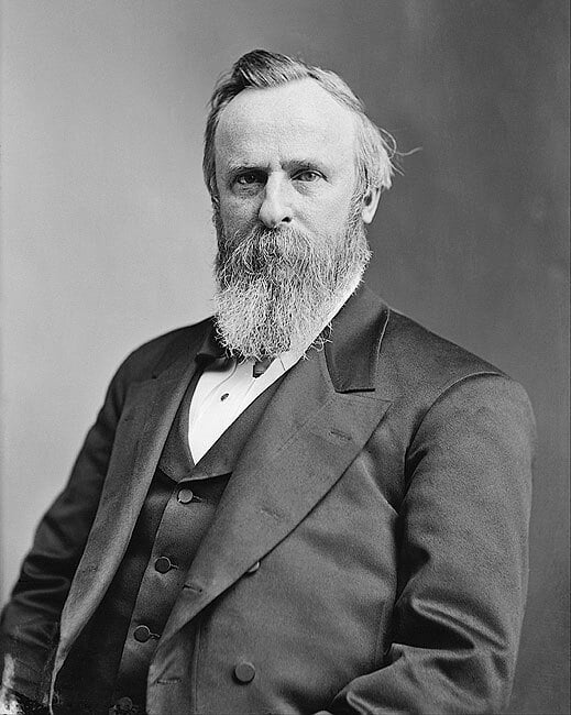 President Rutherford B. Hayes Brady Portrait - 24x36 Inch Glossy ...