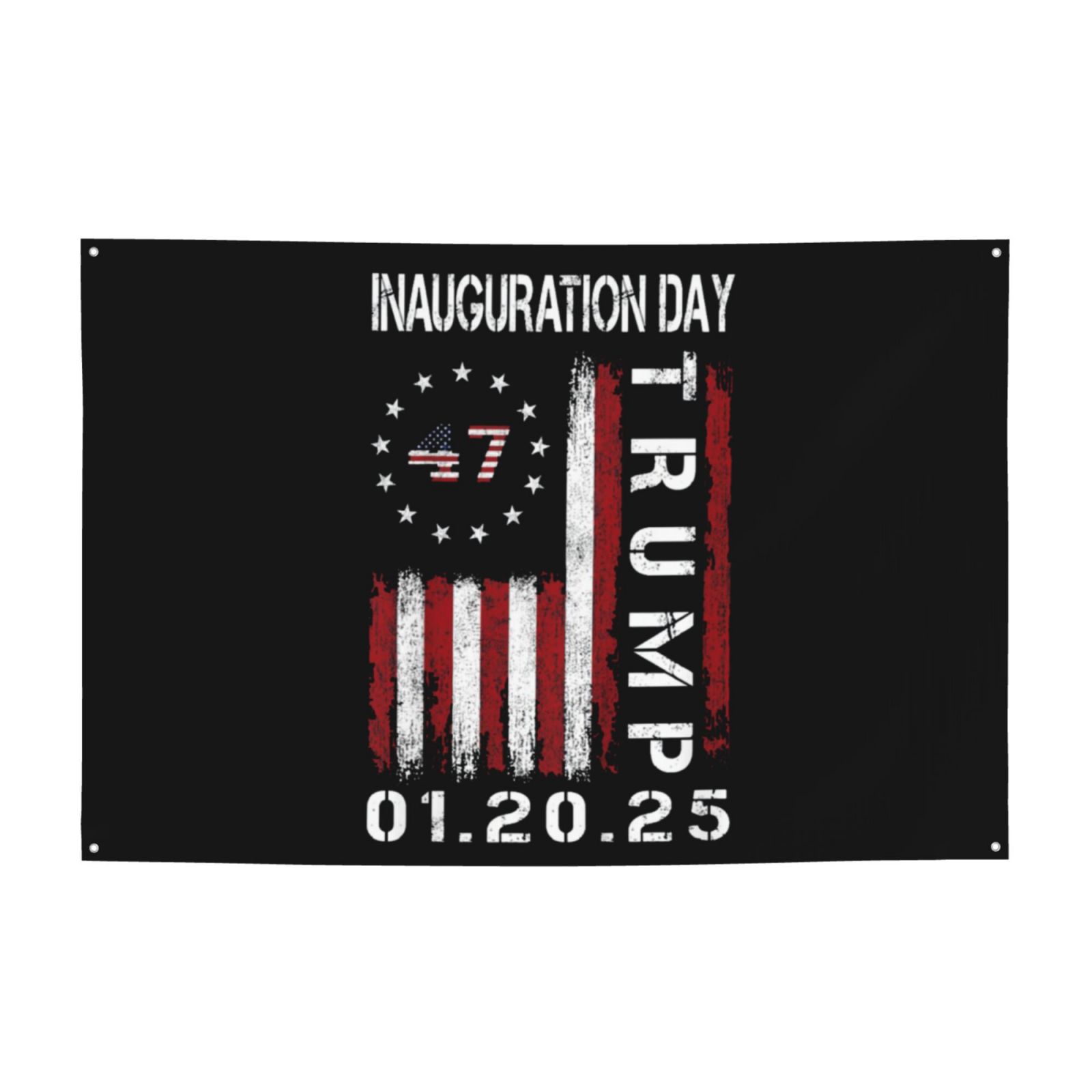 President T-ru-mp Inauguration Day 2025 Memorabilia Large Banner Party ...