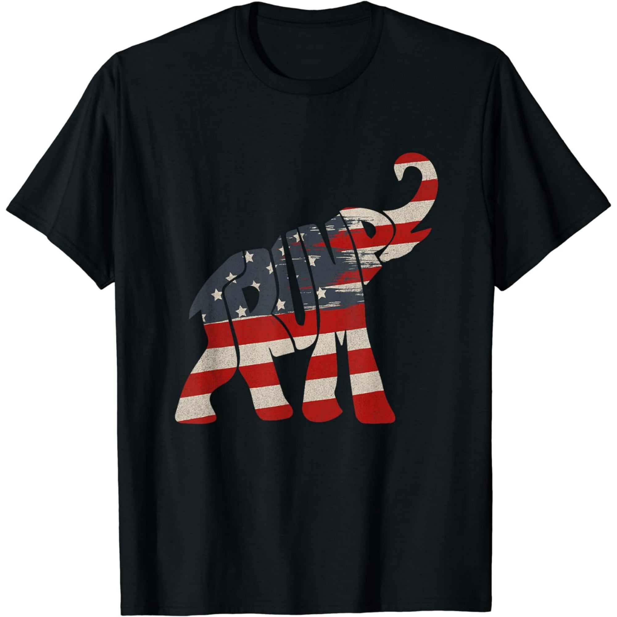 President Trump 2024 Republican Elephant Trump Supporter Pure cotton T ...