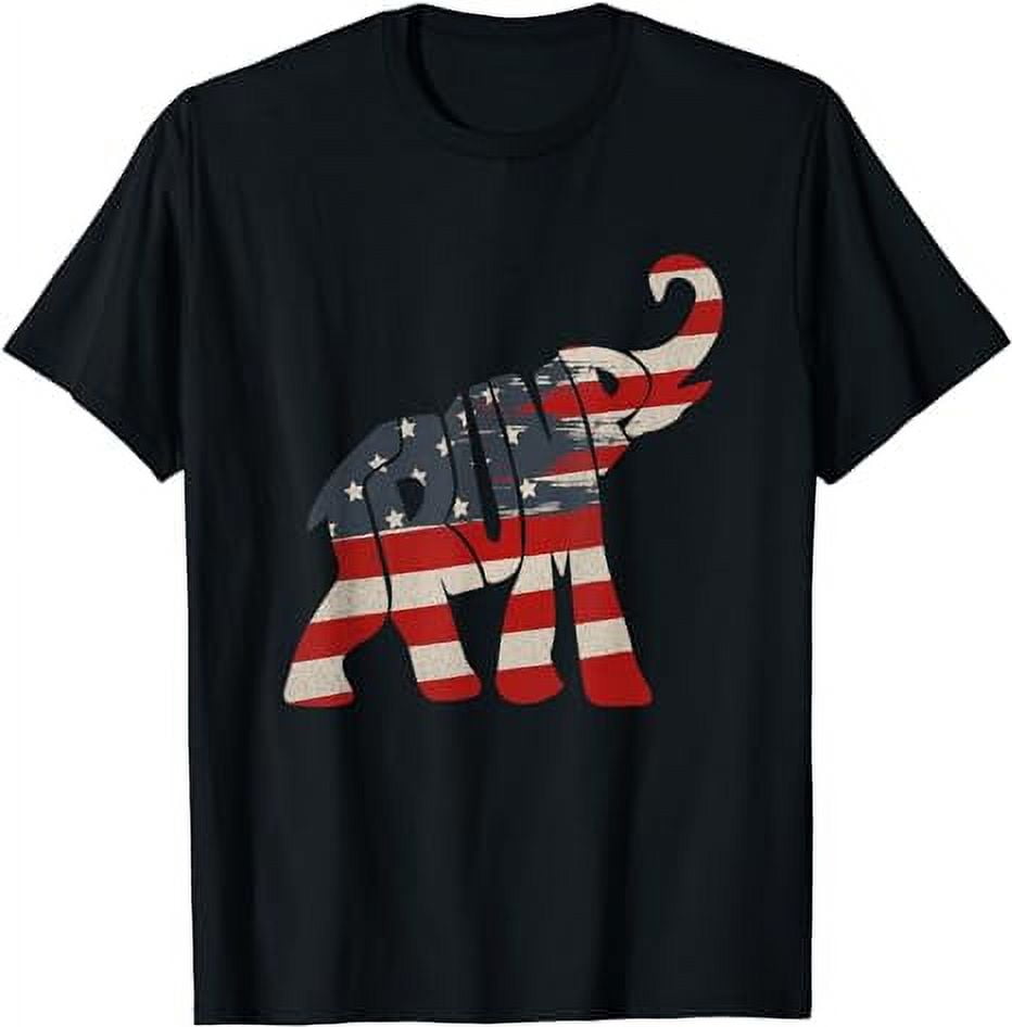 President Trump 2024 Republican Elephant Trump Supporter T-Shirt ...