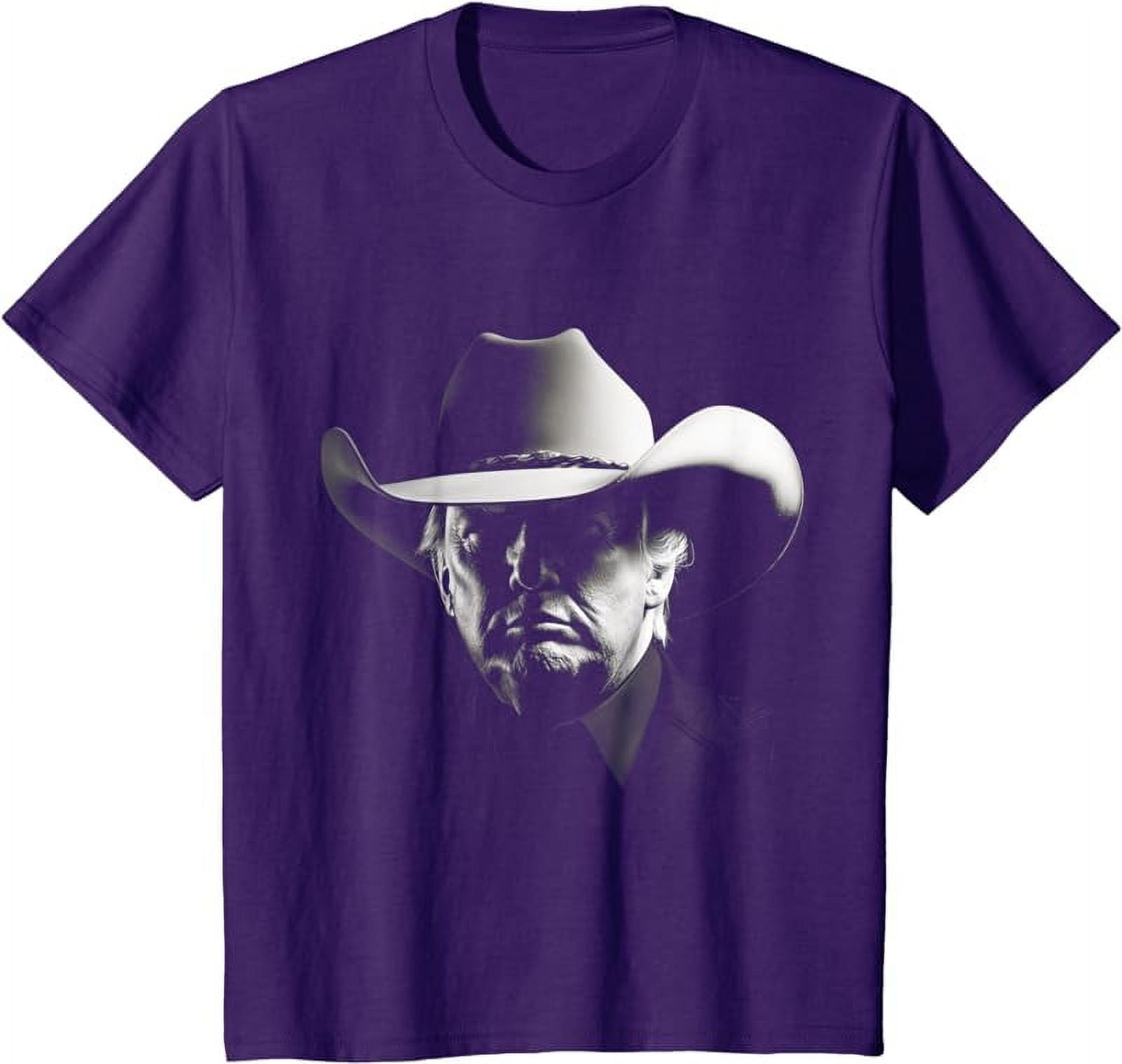 President -Trump Head Cowboy USA 2024 Vote Election- US MAGA T-Shirt ...
