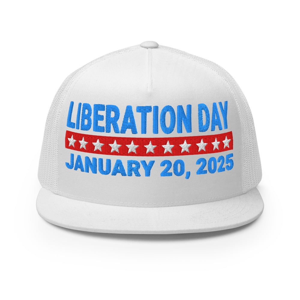 President Trump Inauguration Day 2025 Embroidered Trucker Cap ...