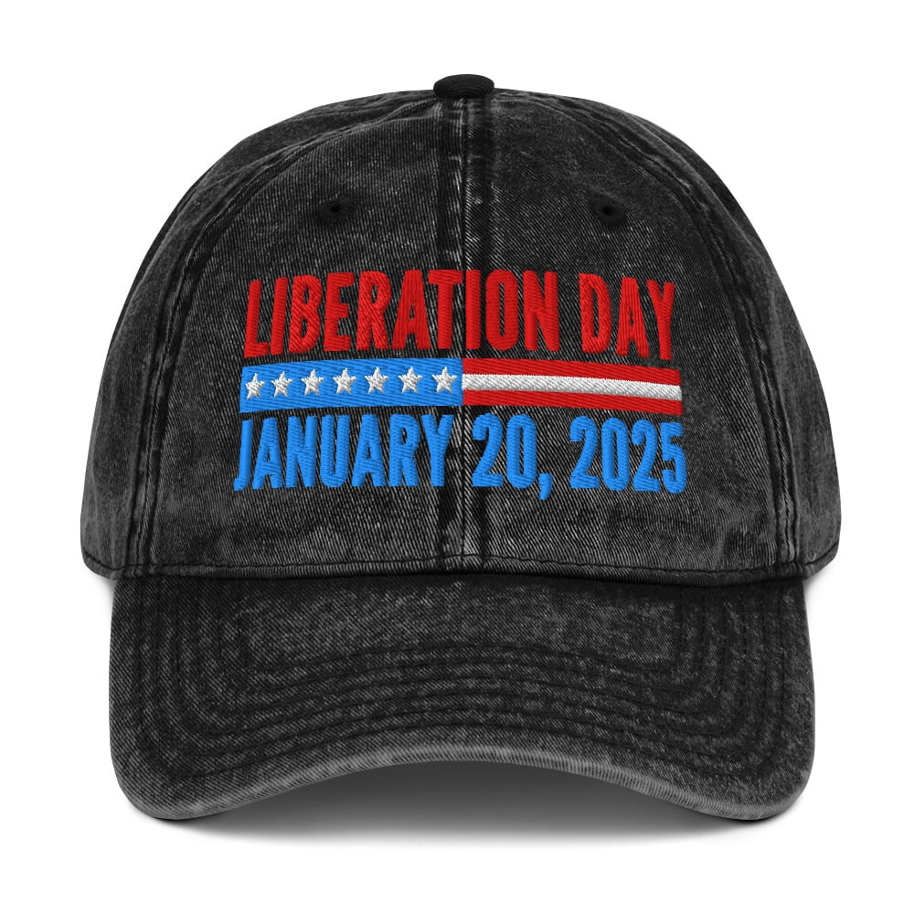 President Trump Inauguration Day Embroidered Vintage Cap, Liberation ...