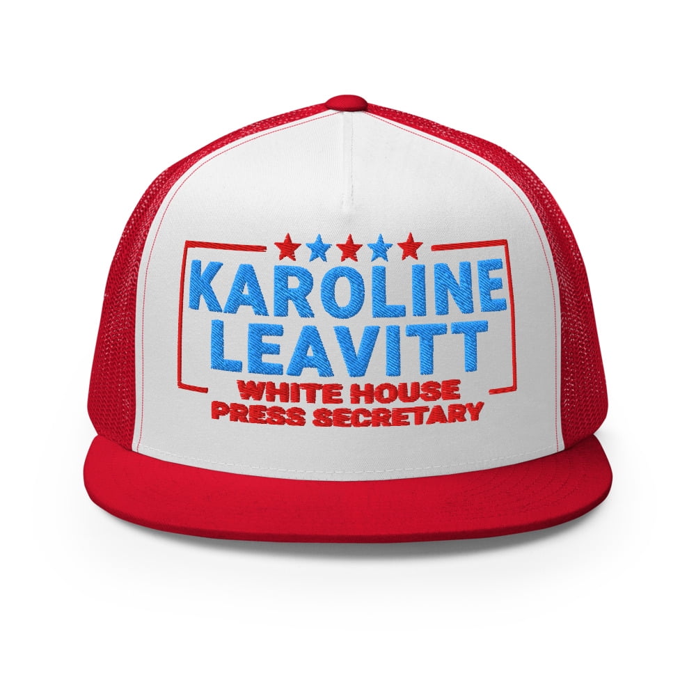 President Trump MAGA 2025 Embroidered Trucker Cap, Karoline Caroline ...