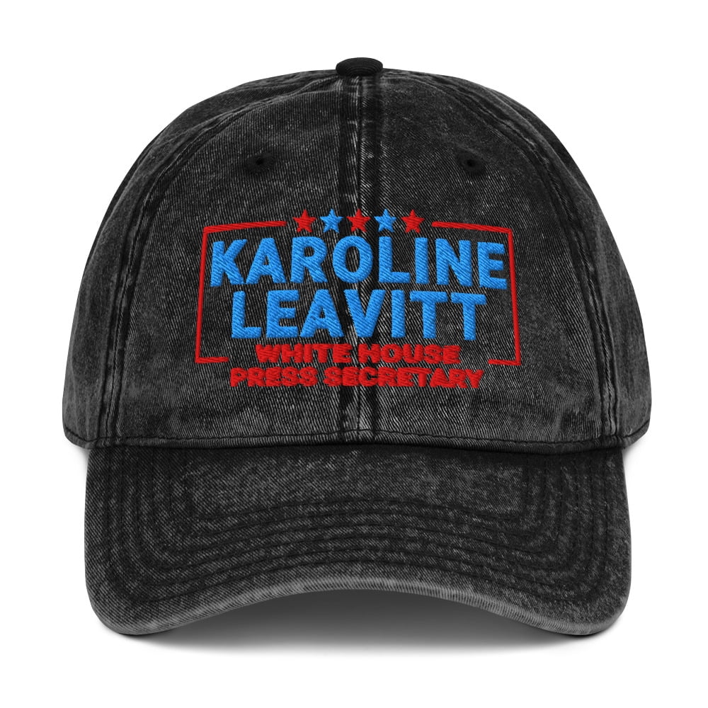 President Trump MAGA 2025 Embroidered Vintage Cap, Karoline Caroline ...
