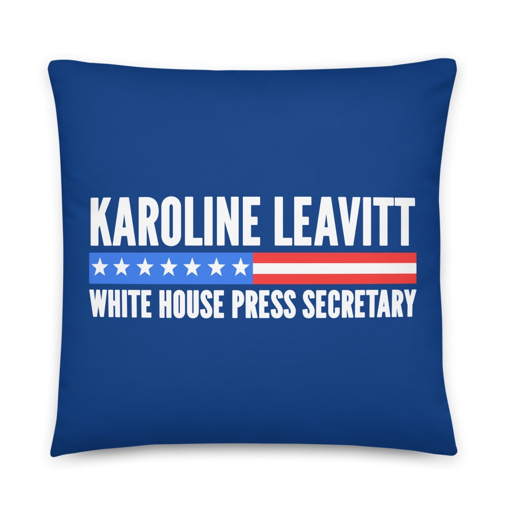 President Trump MAGA 2025 White House Press Secretary Basic Pillow ...