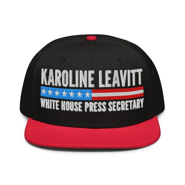 President Trump MAGA 2025 White House Press Secretary Embroidered ...