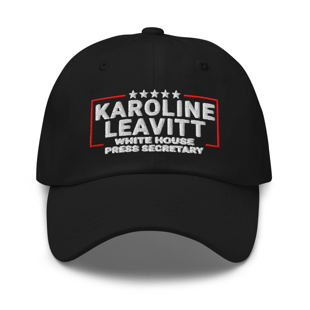 President Trump MAGA Embroidered Dad Hat, Karoline Caroline Leavitt ...