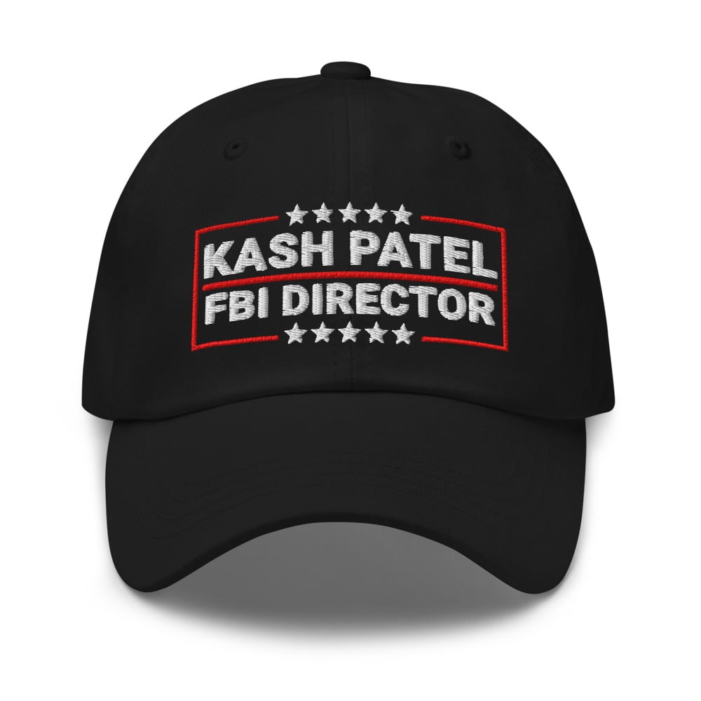 President Trump MAGA Support Embroidered Dad Hat, Kash Patel FBI ...