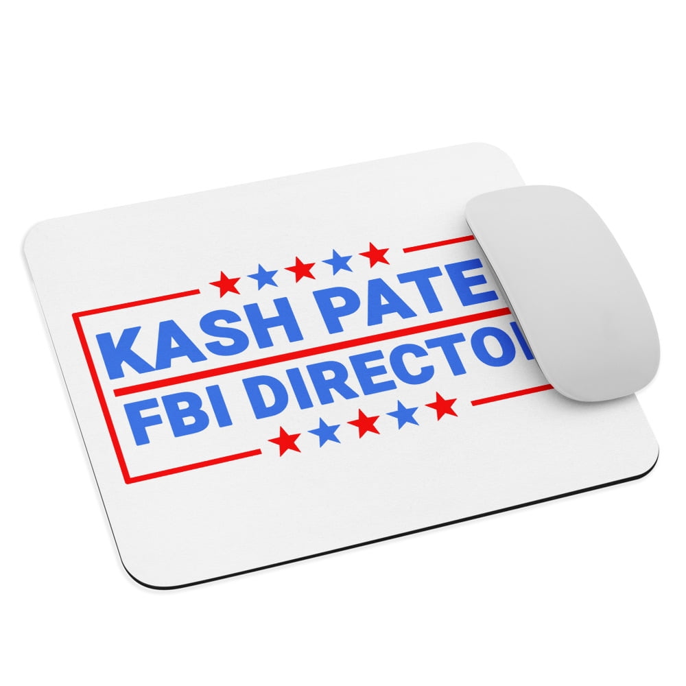 President Trump MAGA Supporter Mouse Pad, Kash Patel FBI Director ...