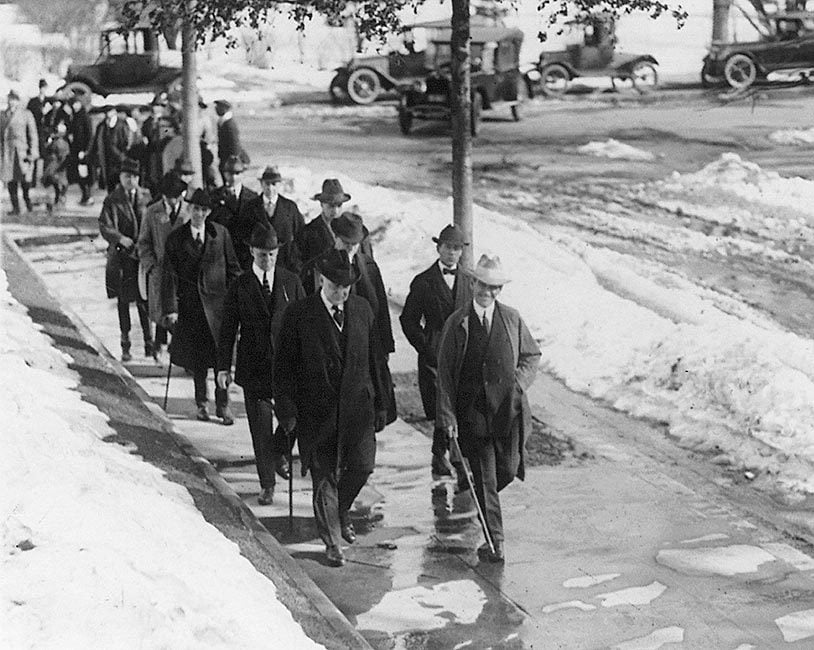 President Warren Harding & George Christian - Style A - 12x18 Inch ...