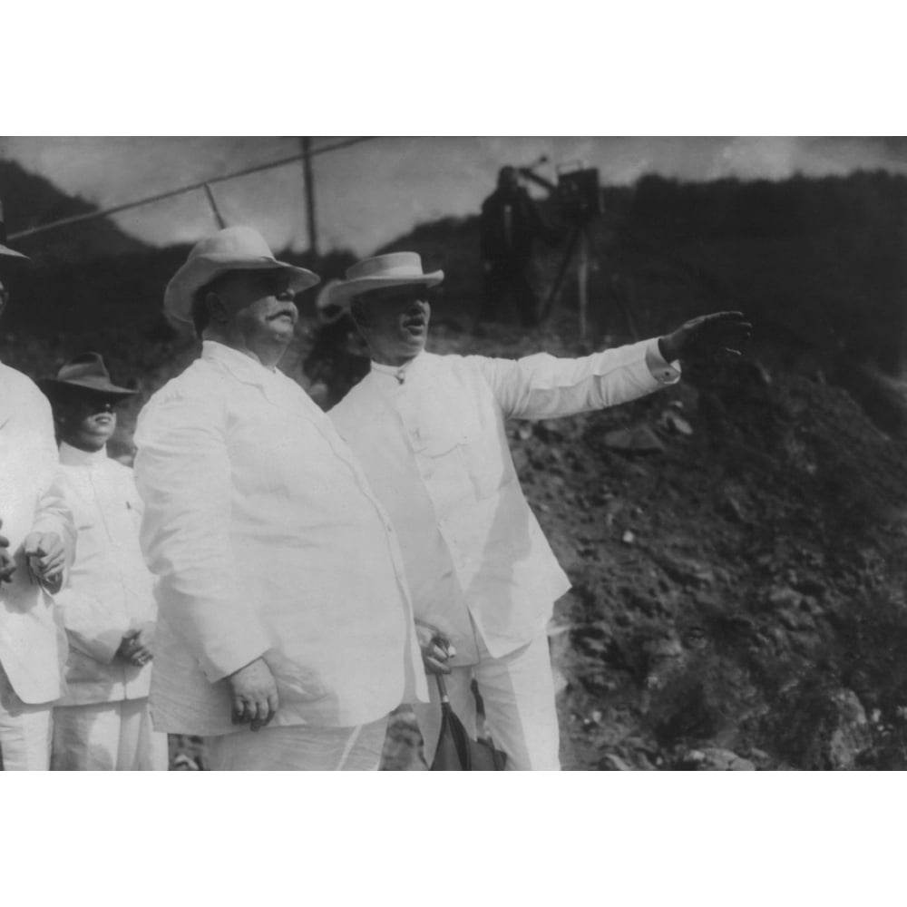 President William Howard Taft And George Washington Goethals At The ...