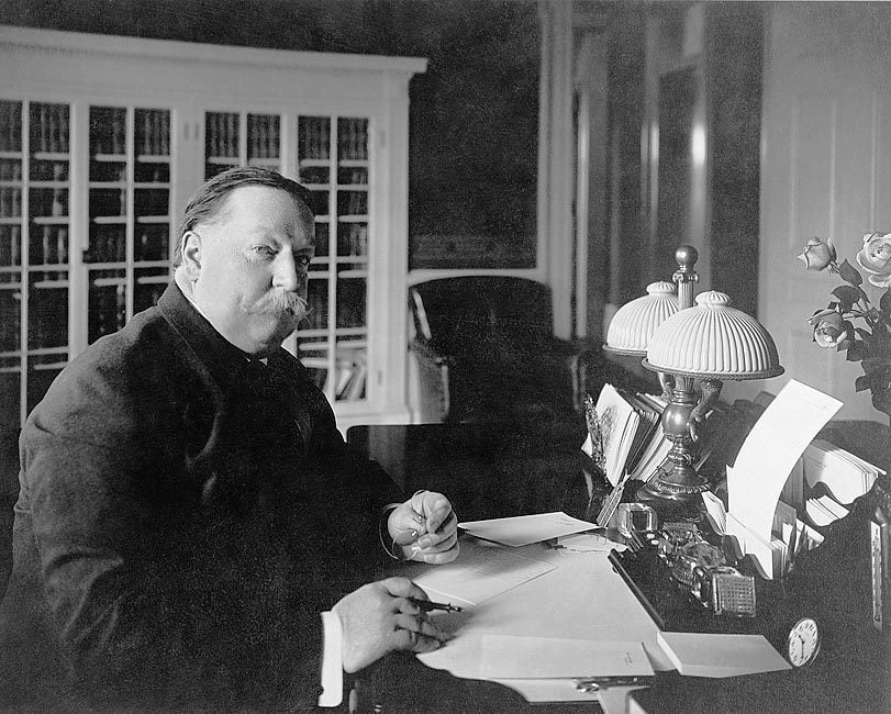President William Howard Taft Portrait 1912 - 24x36 Inch Laminated ...