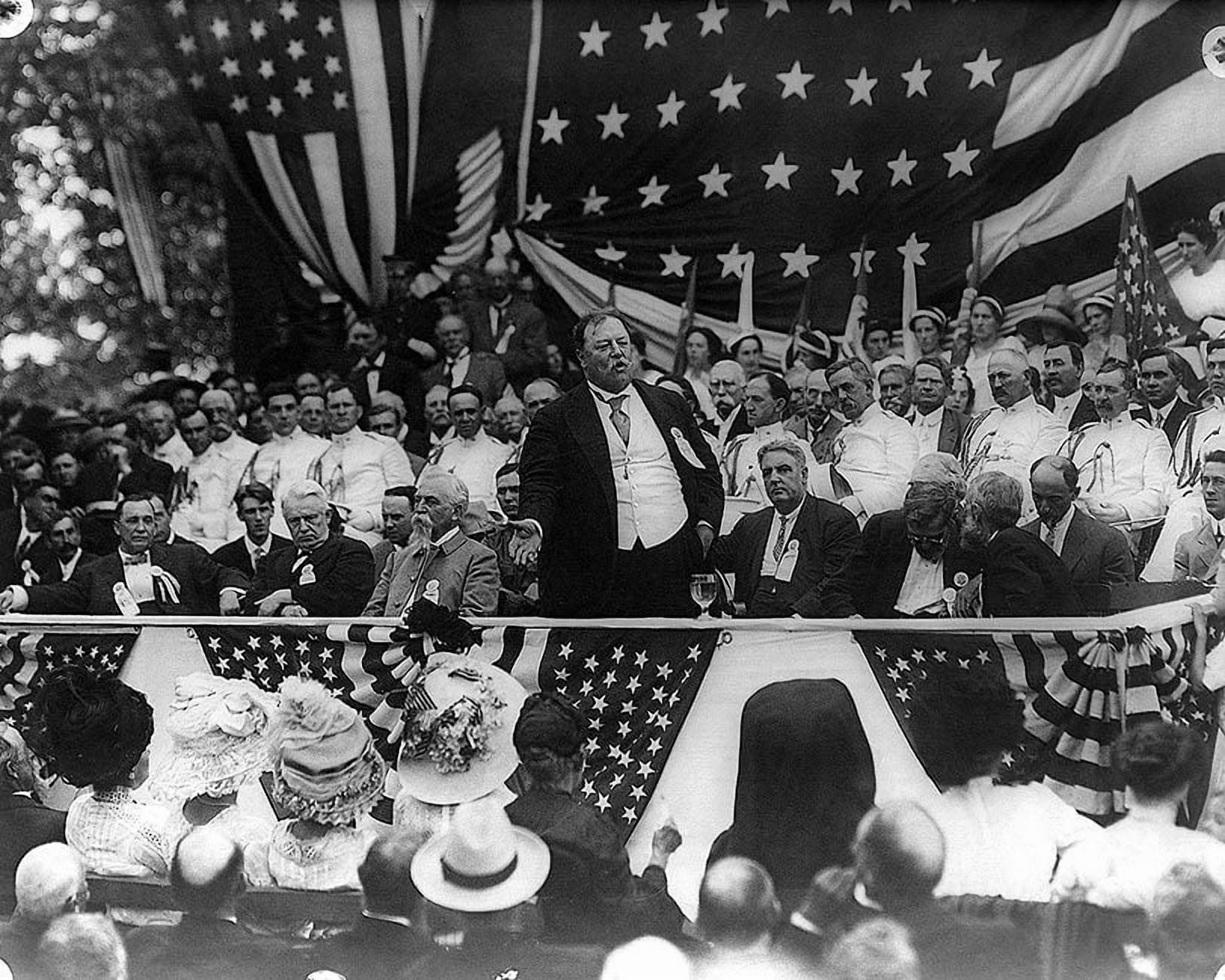 President William Howard Taft Speech 1911 - 24x36 Inch Glossy Laminated ...