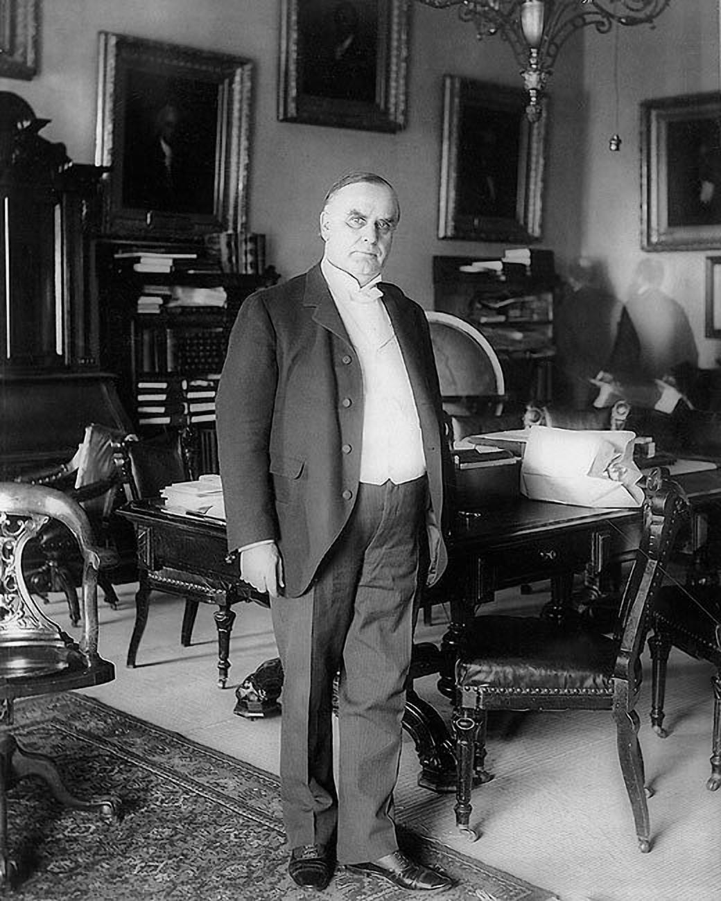 President William McKinley Portrait 1898 - 24x36 Inch Laminated Poster ...