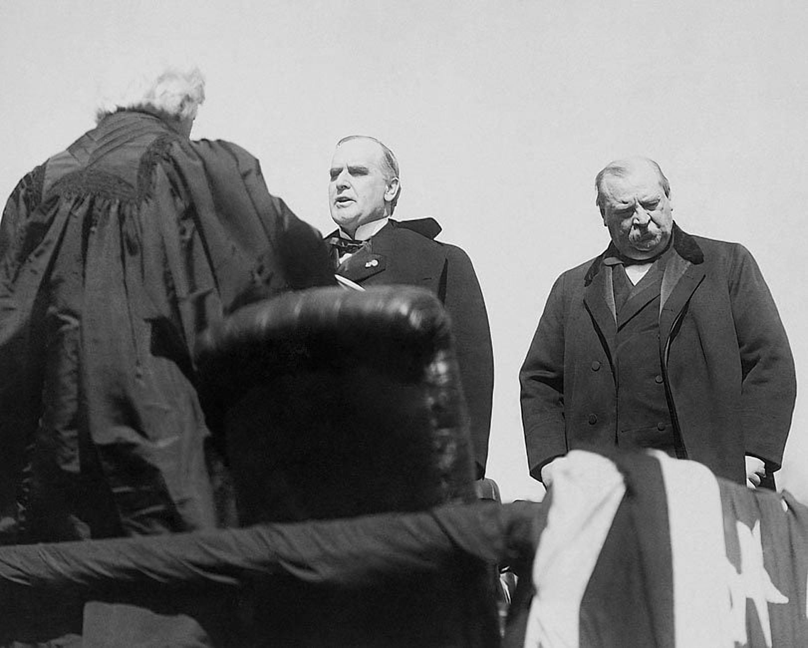 President William McKinley Taking Oath of Office - 20x30 Inch Laminated ...