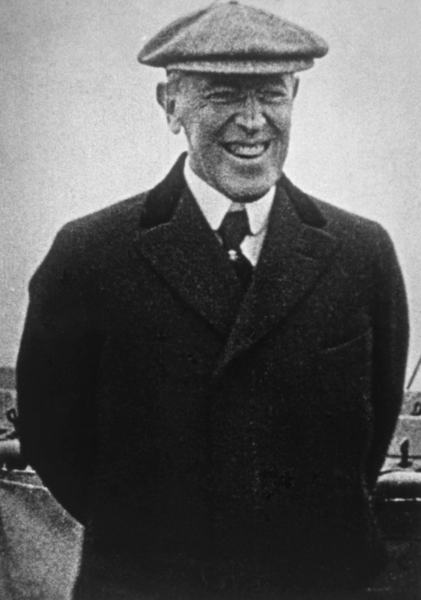 President Woodrow Wilson En Route To Europe For Post-War Peace ...