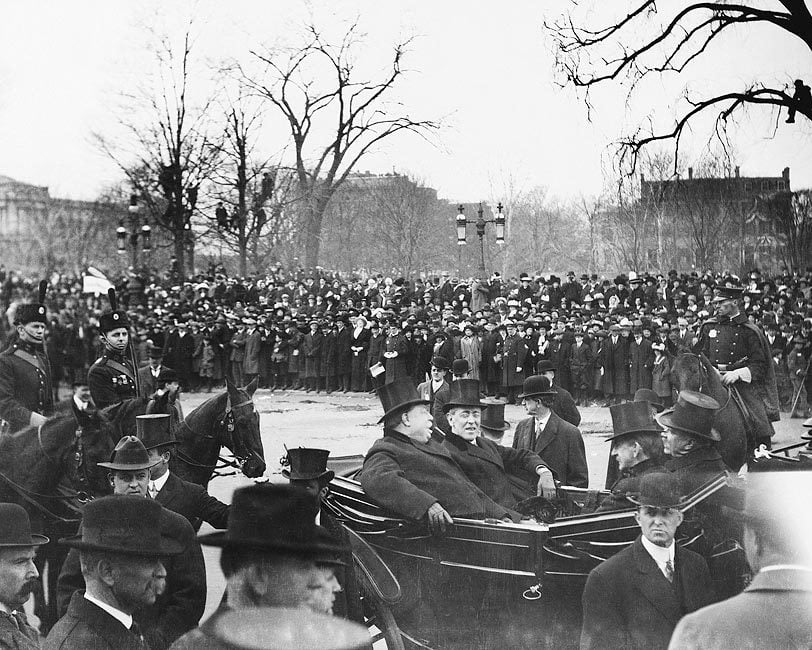 President Woodrow Wilson Inauguration & Taft - Style A - 20x30 Inch ...