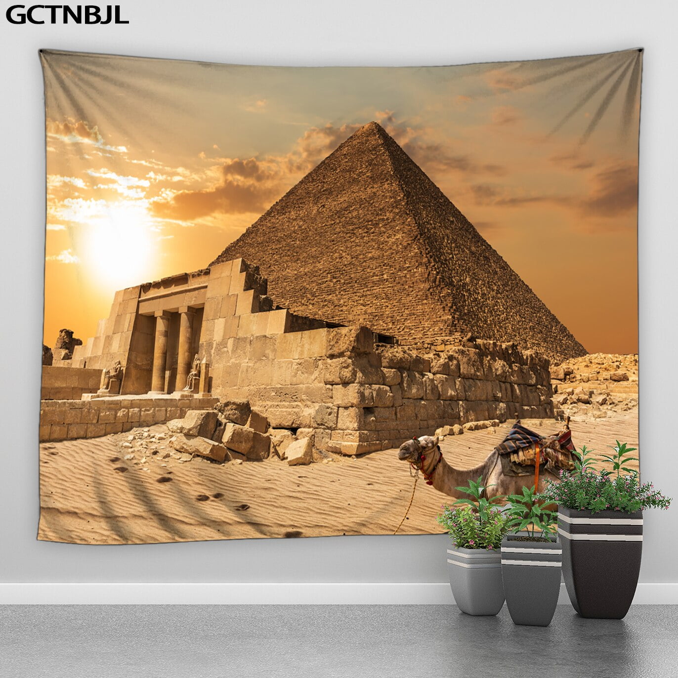 Presidential Hill Sphinx Tapestry Wall Hanging aesthetic Ancient Egypt ...