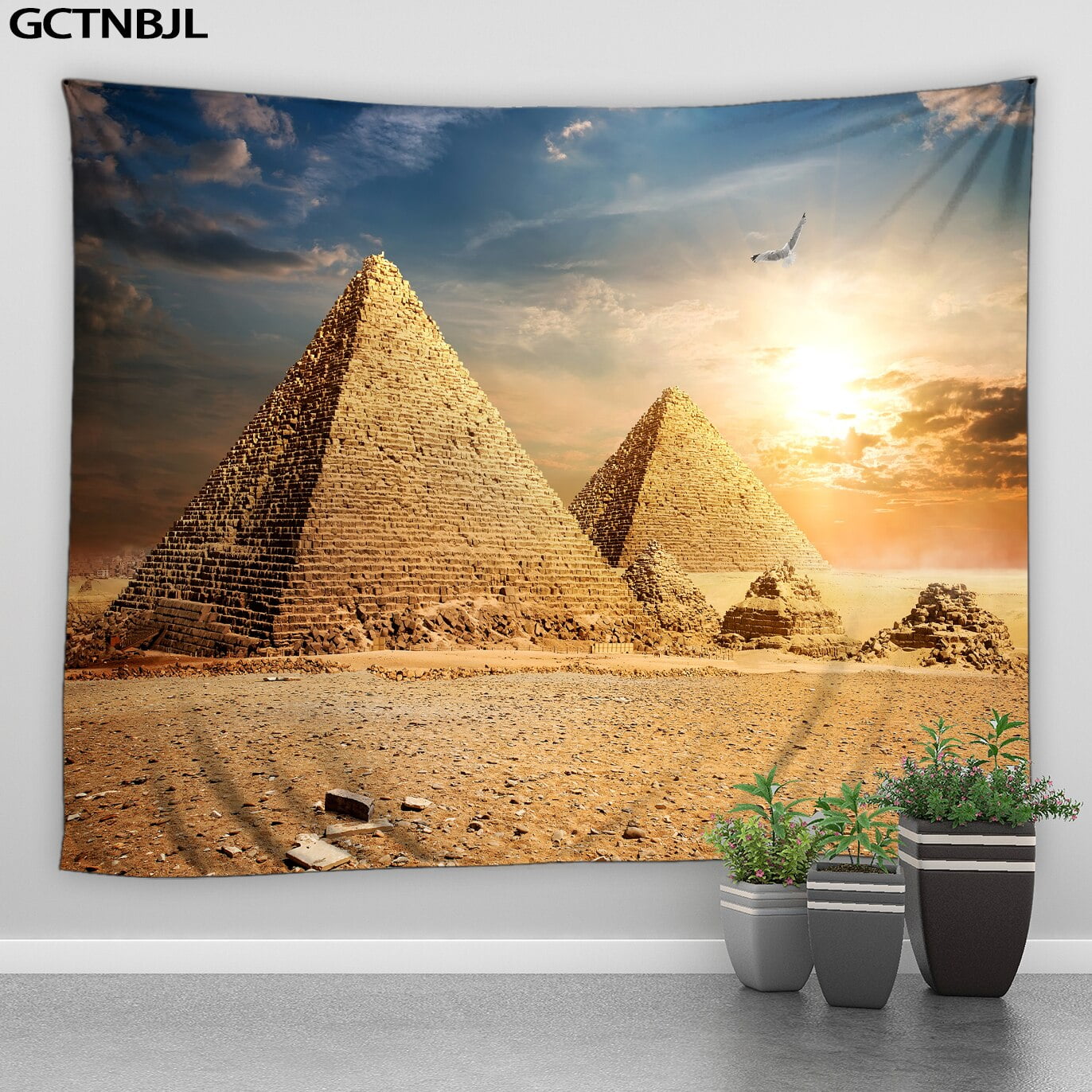 Presidential Hill Sphinx Tapestry Wall Hanging aesthetic Ancient Egypt ...