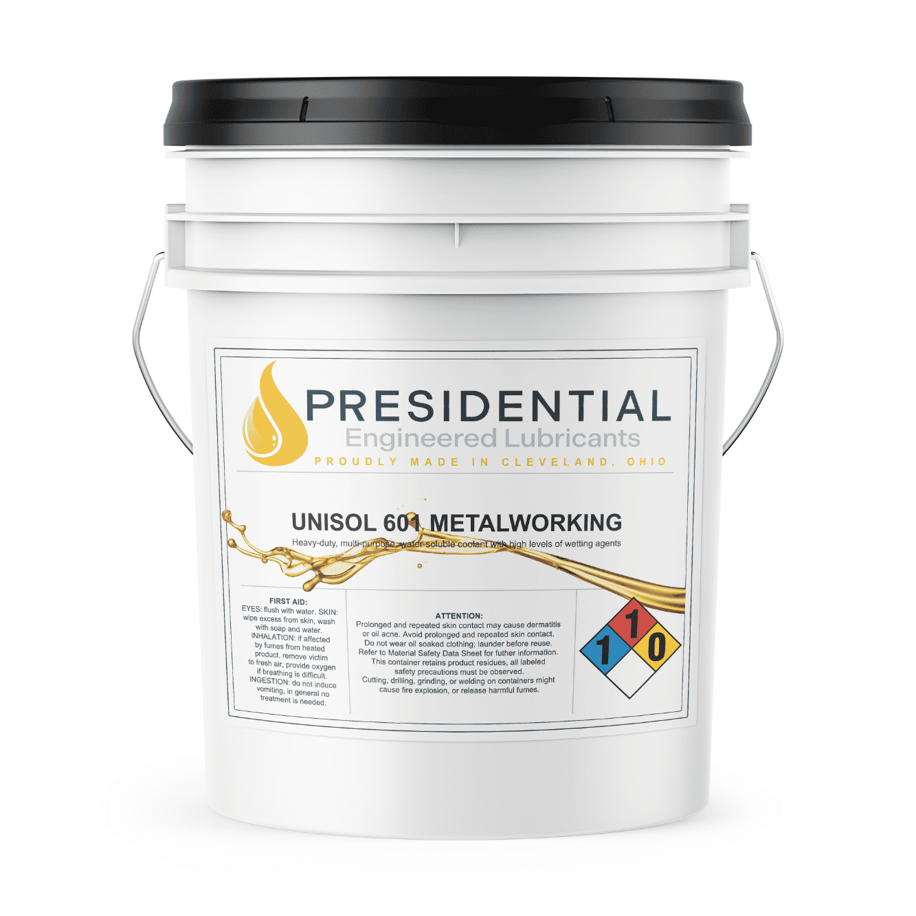 Presidential Unisol 601 - Multipurpose Metalworking Fluid - Heavy Duty ...