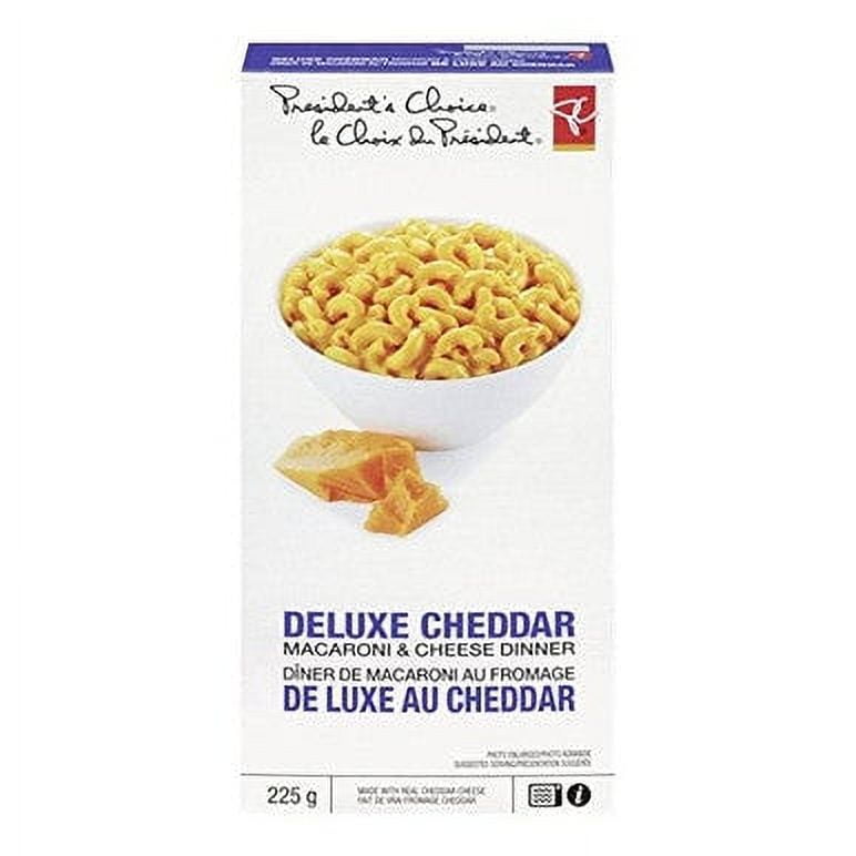 Presidents Choice Deluxe Cheddar Macaroni & Cheese 225g - Walmart.com