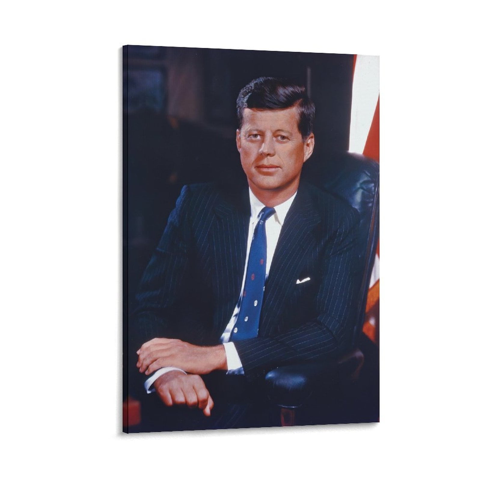 Presidents of The United States John F. Kennedy Poster Canvas Wall Art ...