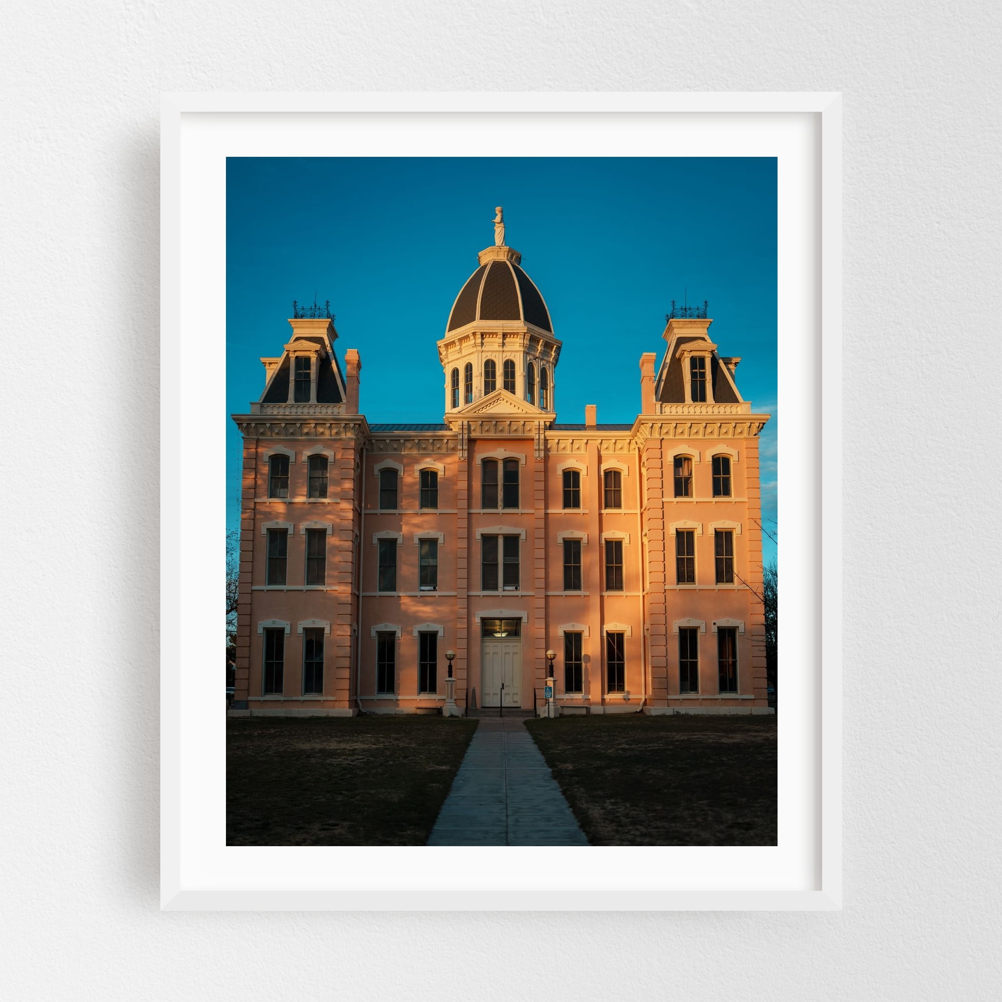 Presidio County Courthouse, Marfa 01 - Marfa Texas Photography ...