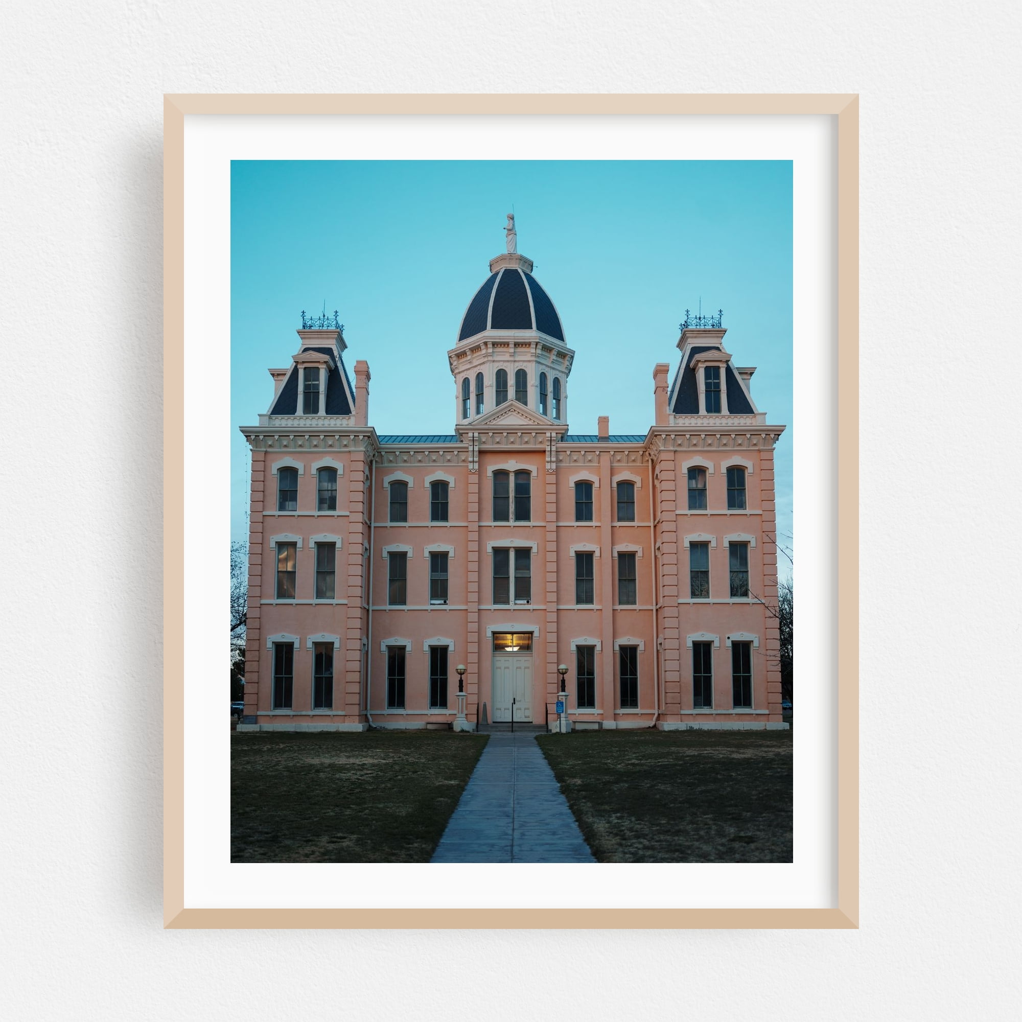 Presidio County Courthouse, Marfa 02 - Marfa Texas Photography Oak ...