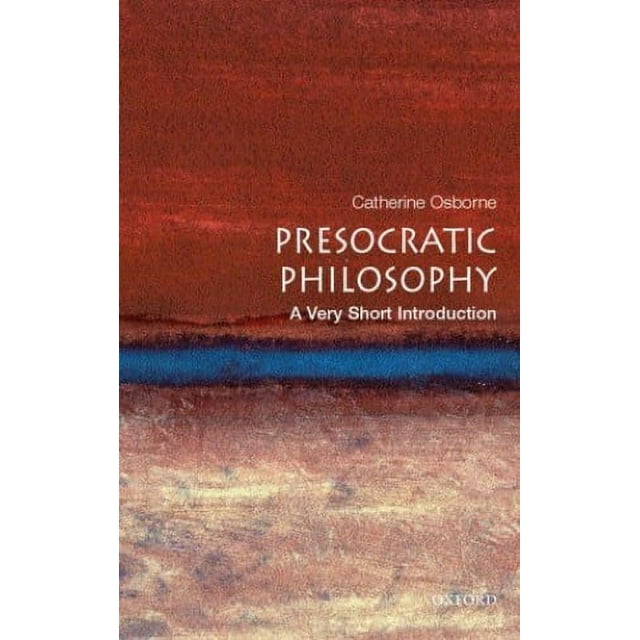 Pre-Owned Presocratic Philosophy: A Very Short Introduction (Very Short ...