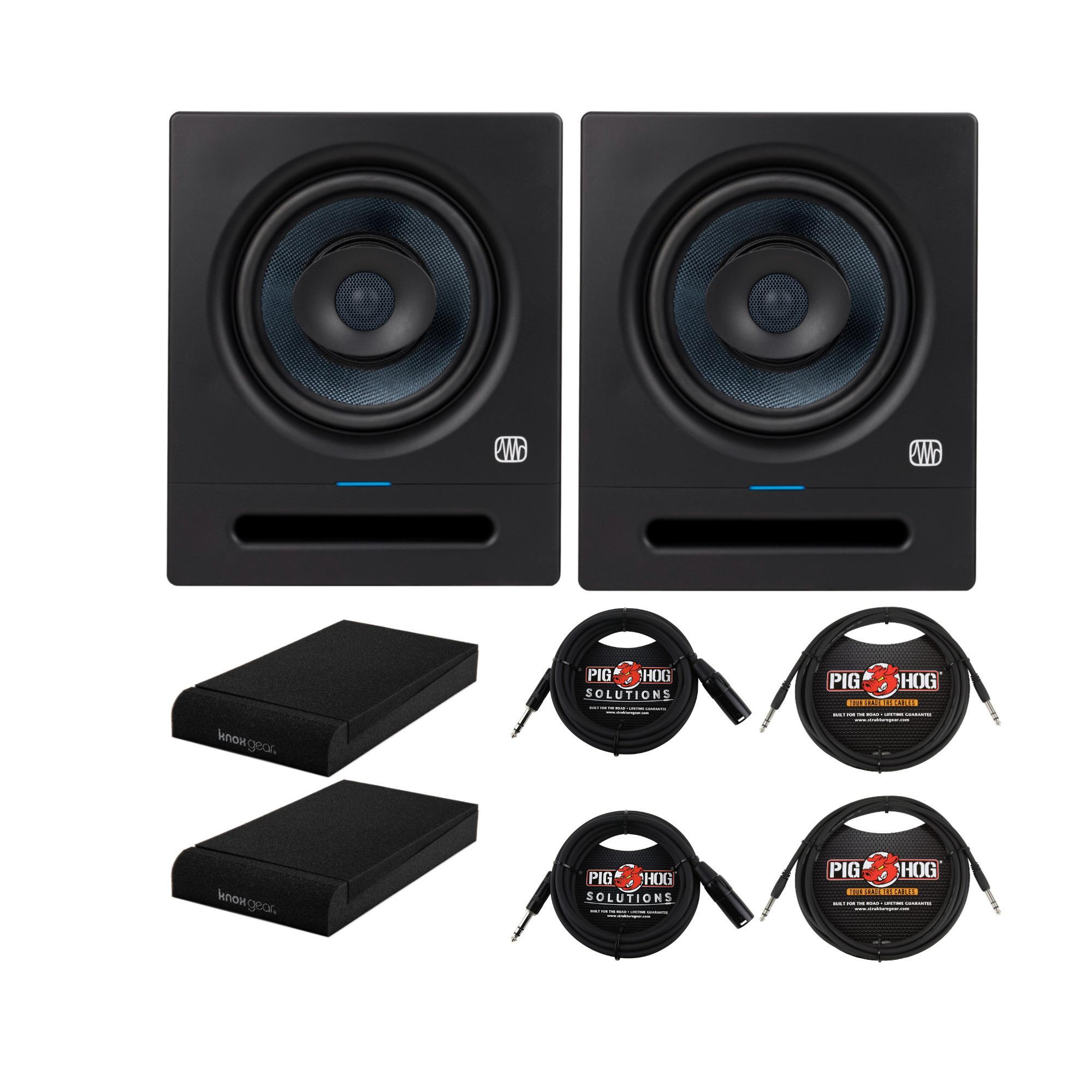 Cerwin Vega VEGA8SB-PR 8 2-WAY STUDIO MONITOR PAIR (HUB/SAT) - Walmart.com