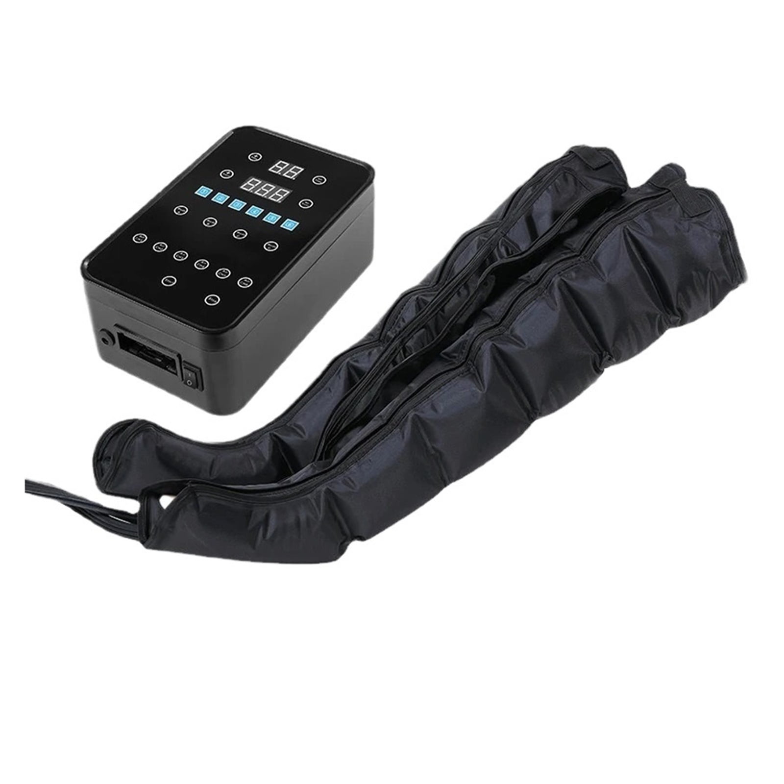 Presoterapia Air Compression Leg Massager Wraps 6 Chambers With LCD For ...