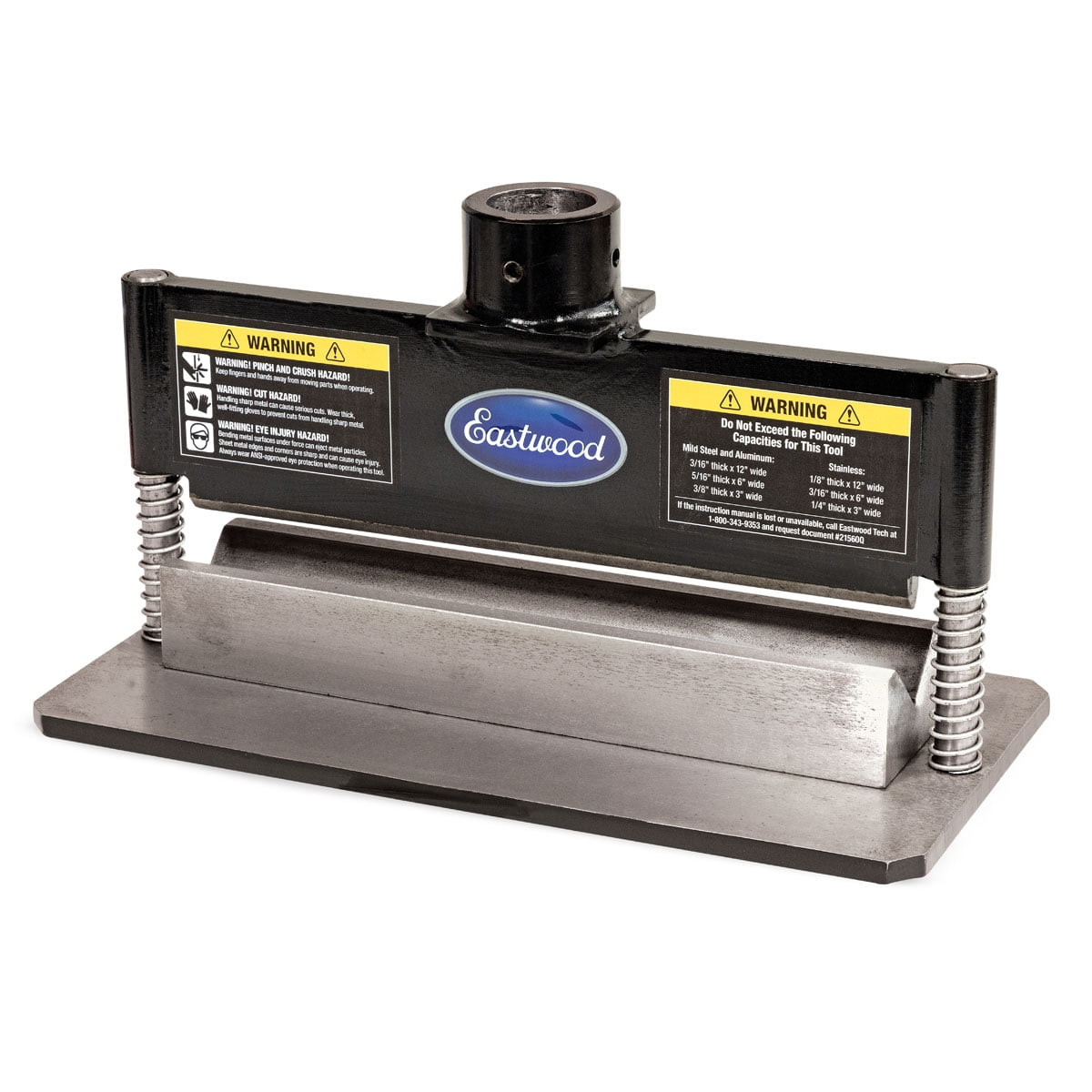 Eastwood Press Brake Attachment, Metal Working Tool, Hydraulic Steel ...