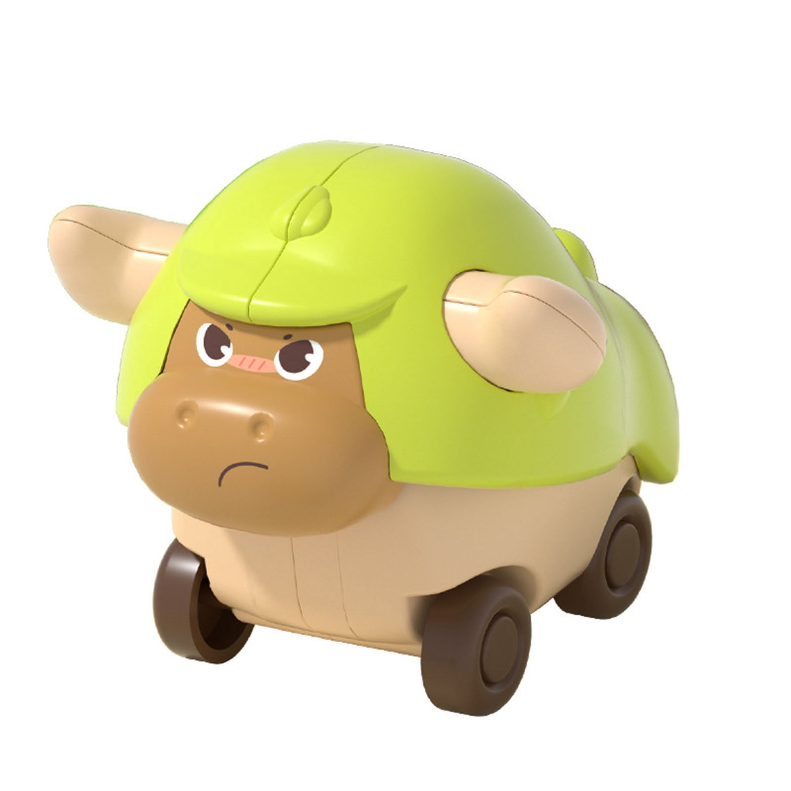 Press Calf Baby Crawling Grasping Educational Toy Car Sliding ...