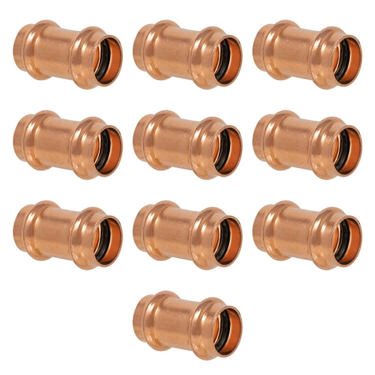 Copper Pipe Reducer Coupling PRS Streamline PF10150 Copper Press