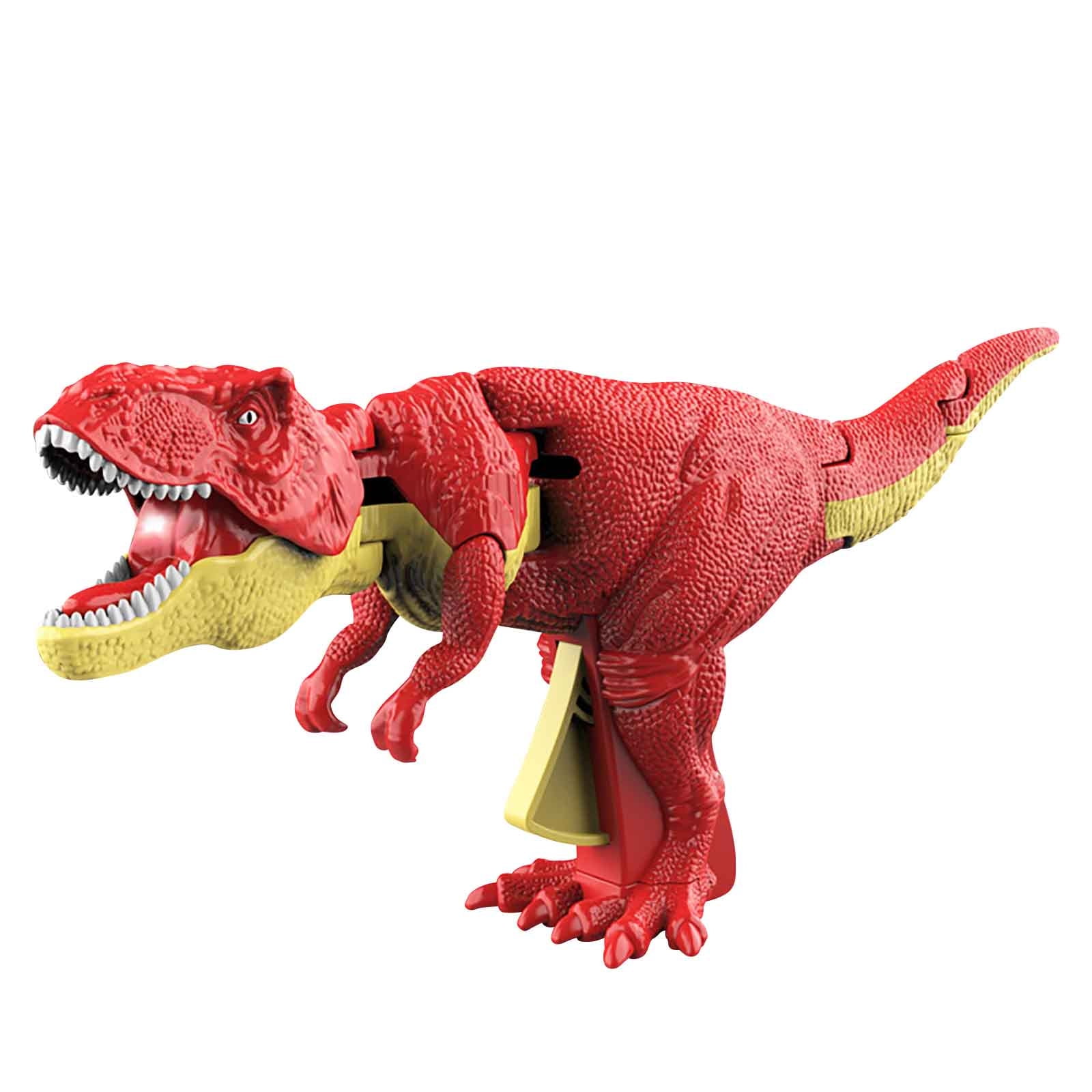 Press Dinosaur Toy,T-Rex Dinosaur Toy,Tyrannosauru Model Vibrating Head ...