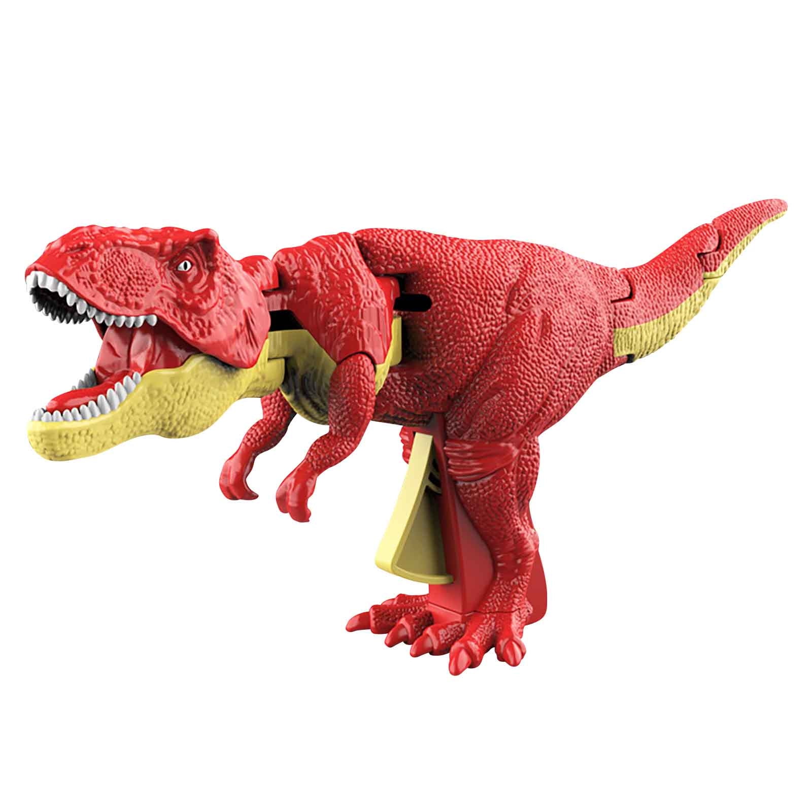 Press Dinosaur Toy,T-Rex Dinosaur Toy,Tyrannosauru Model Vibrating Head ...