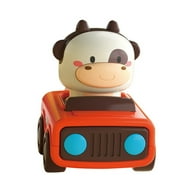 Toy Cars for Toddlers Age 1,Baby Rattle Car Toy,3 Pieces Soft Rubber ...