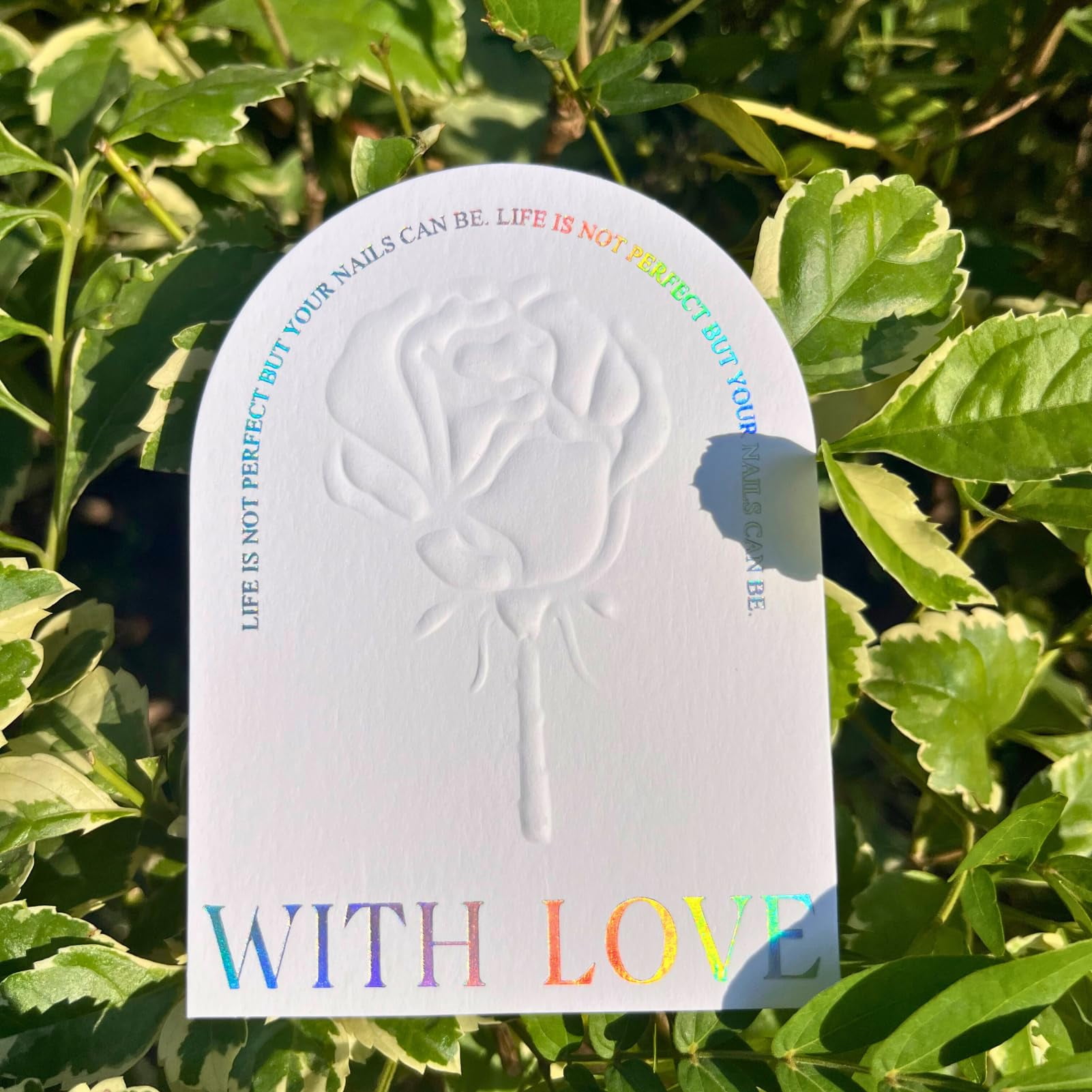 Press On Nails Packaging Kit Holographic Display Cards Bag Nail Tech ...