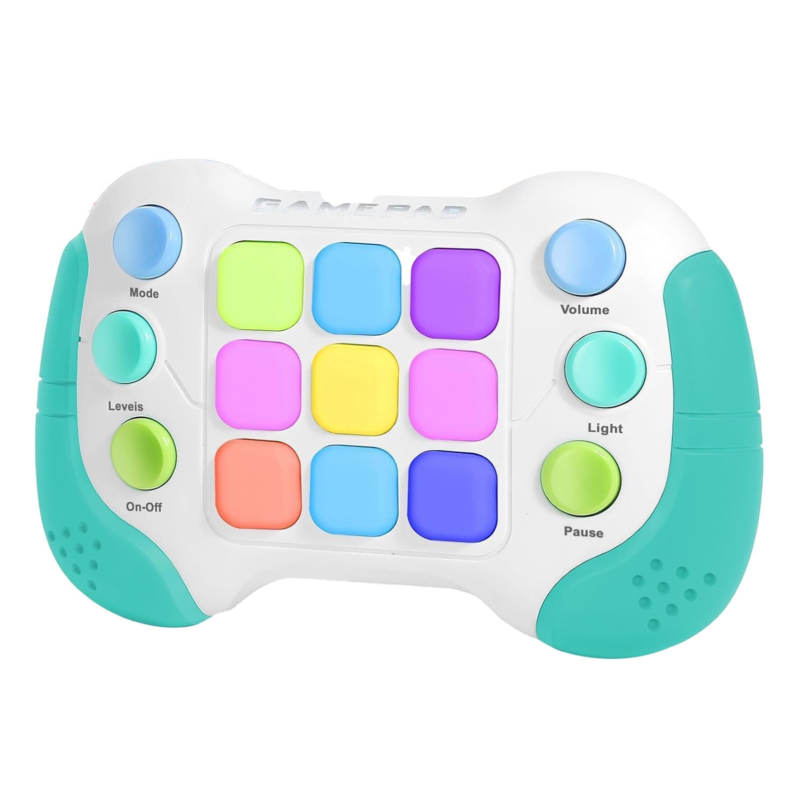 Press Push Game Fidget Toys, Electronic Flashing Handheld Light Up ...