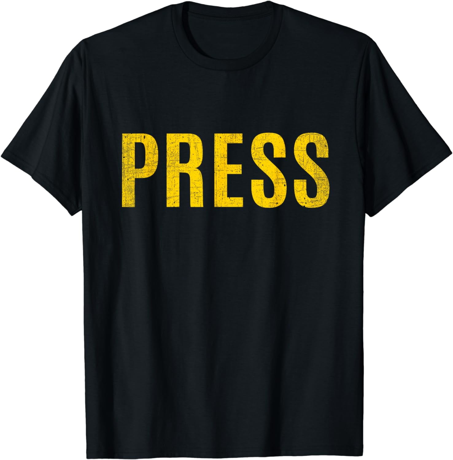 Press Shirt - Journalist Reporter Credentials T-Shirt - Walmart.com