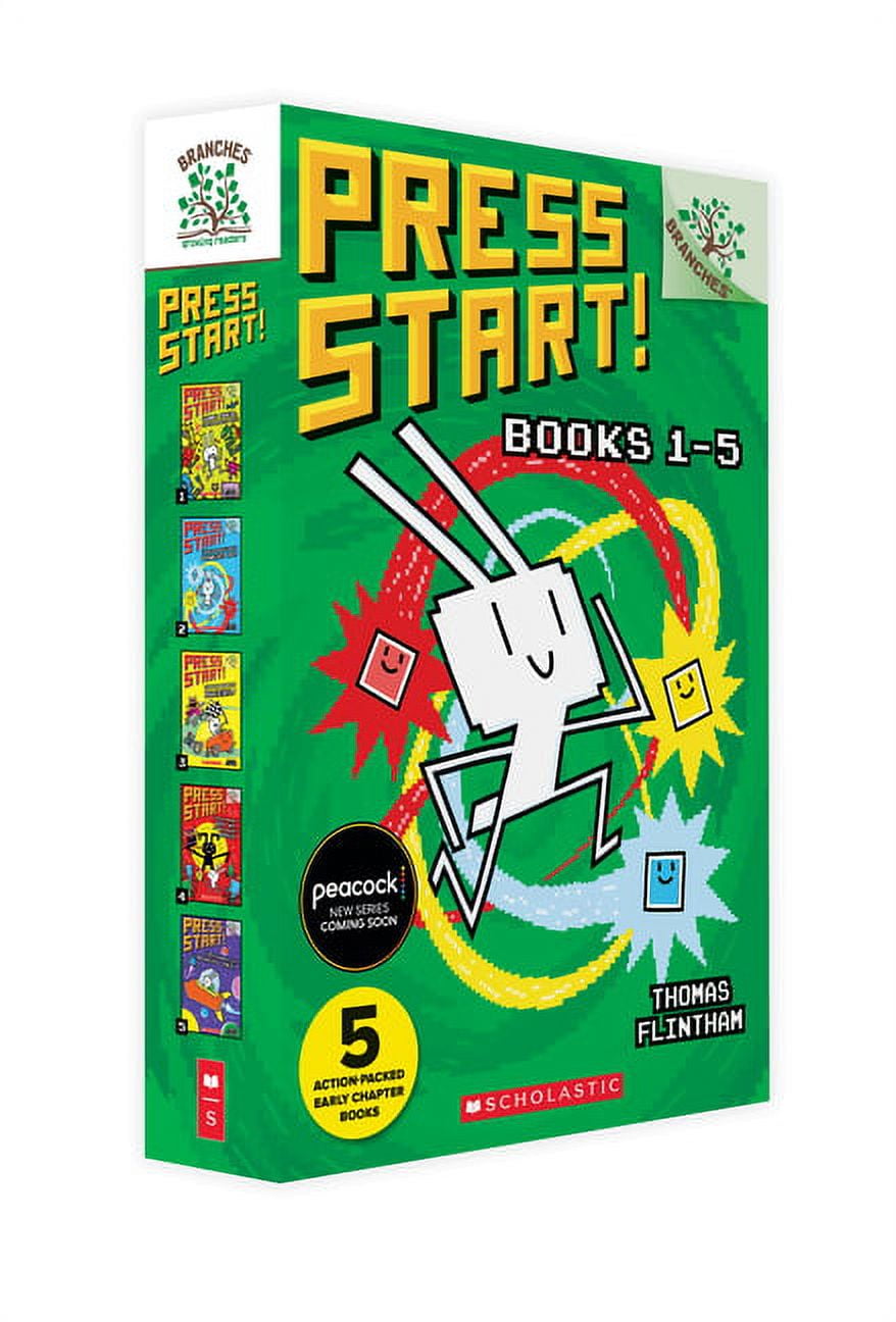 Press Start! Press Start!, Books 1-5: A Branches Box Set, (Paperback ...
