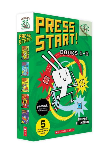 Pre-Owned Press Start!: Press Start!, Books 1-5: A Branches Box Set ...