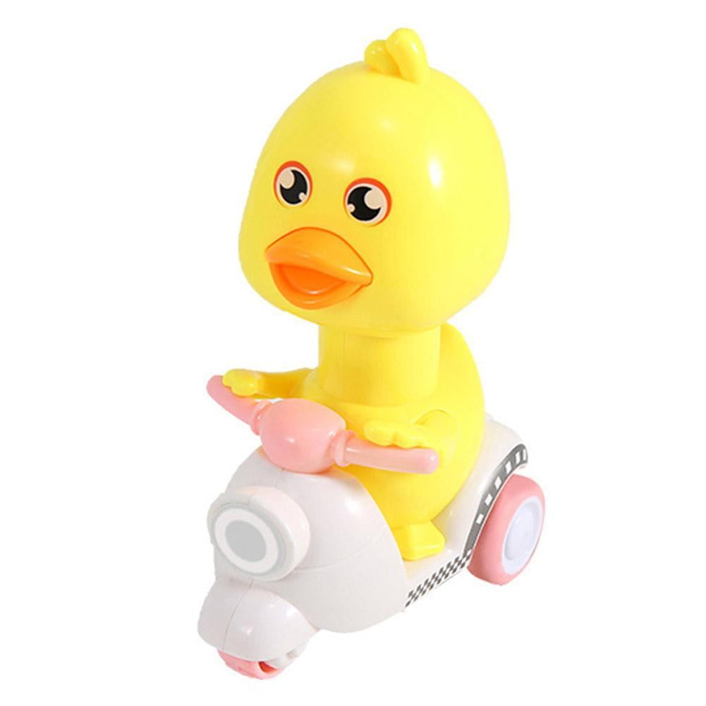 Press The Duckling Pull Back Toy Duck Toy Car Children Cartoon Toy Kid ...